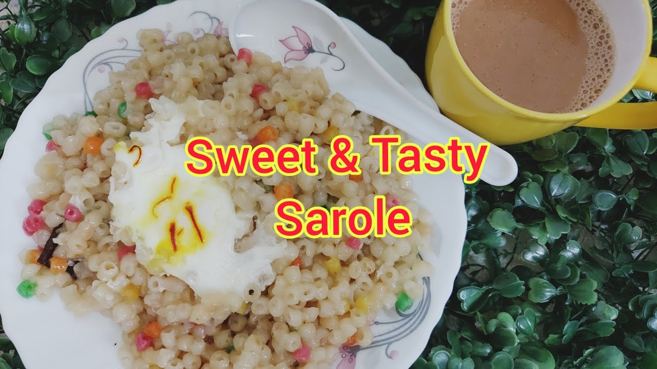 How To Make Sarole | Kokni Sweet Dish | Sarole Recipe - YouTube