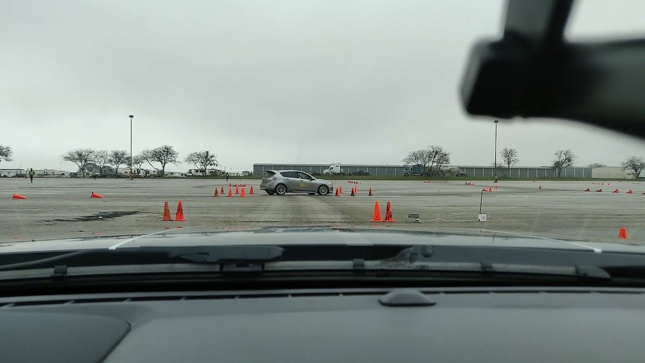 2019 Mustang Gt. Sasca autocross Feb 2 2019 - YouTube