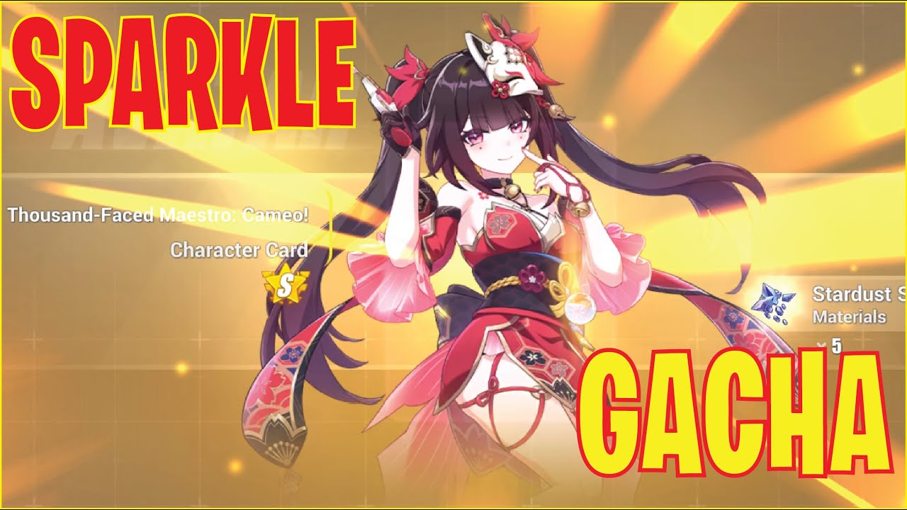 [Hi3 v7.9 Gacha] Sparkle !! Thousand Faced Maestro: Cameo ! - YouTube