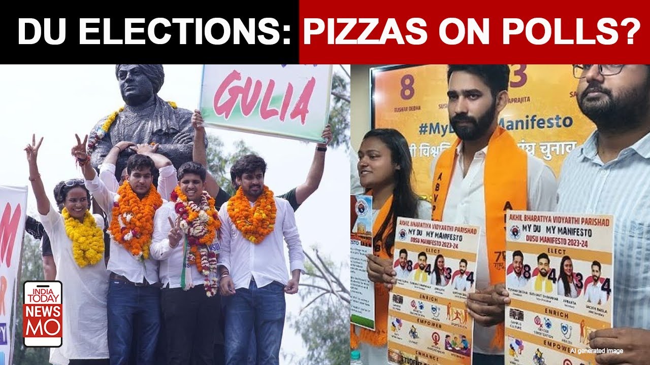 DUSU Election Voting: Freebies, Pamphlets & Politics Behind Student ...