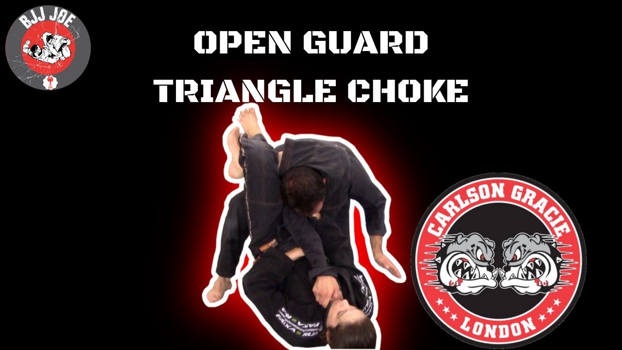 Open Guard Triangle Choke with Professor Kat Hill - YouTube
