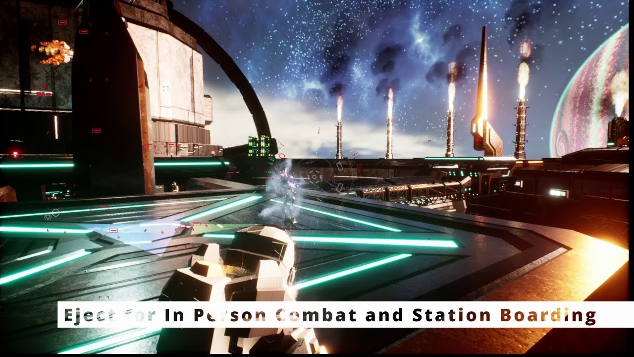 In Person Combat, Station Boarding, Procedural Cities (Unreal Engine ...