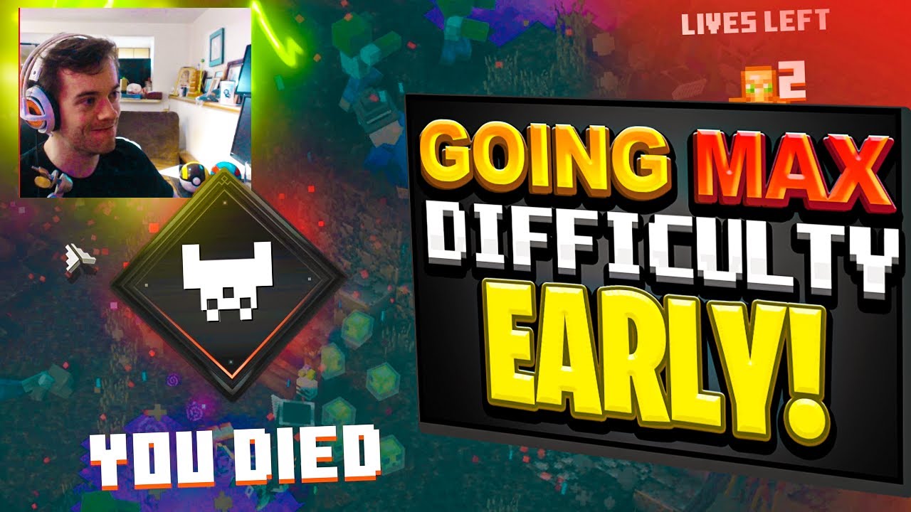 MAX DIFFICULTY EARLY | Minecraft Dungeons Episode 2 - YouTube