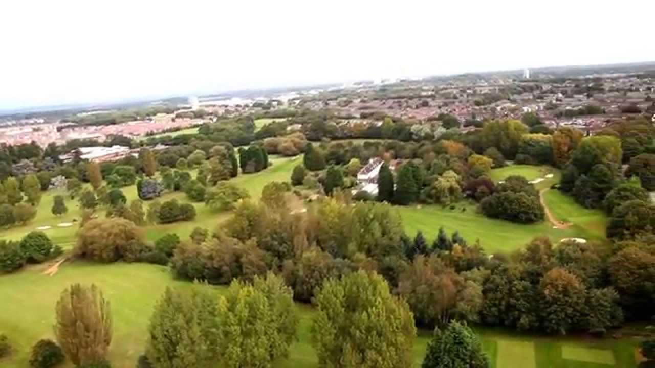 Downshire Golf Complex 5 hole Fly-THRU's - YouTube