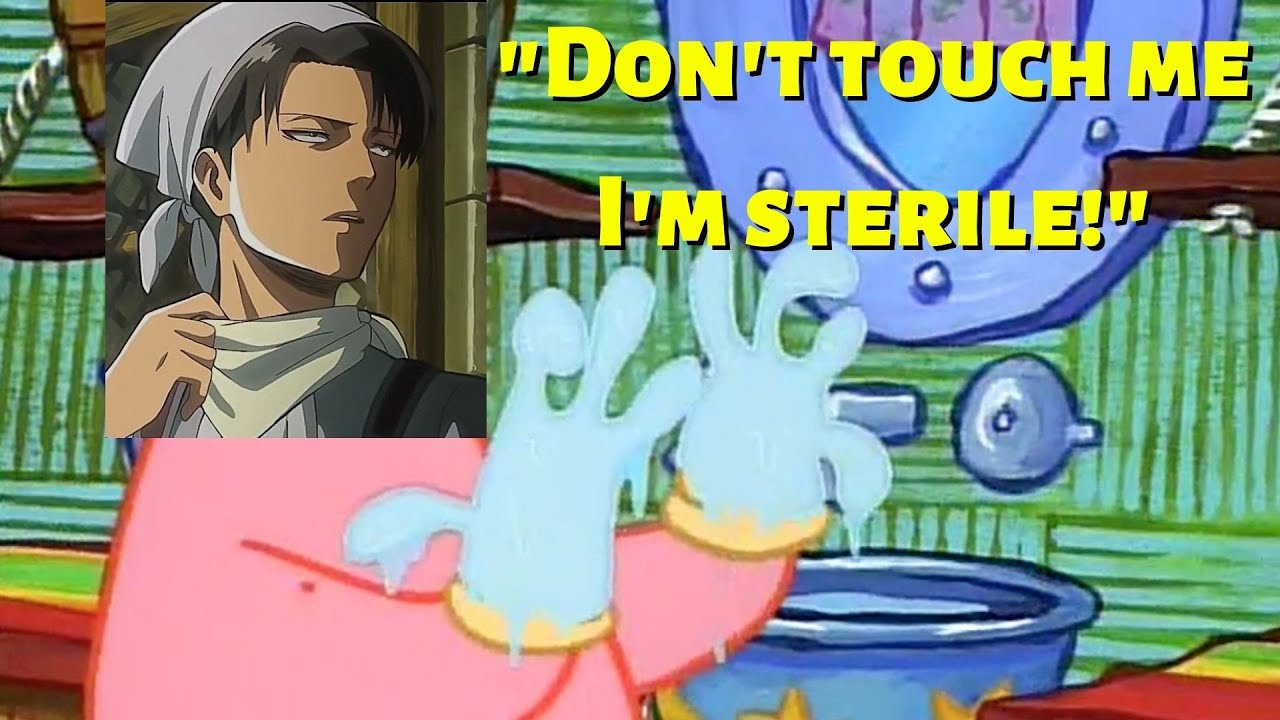 Attack on Titan Characters Represented by Spongebob - YouTube