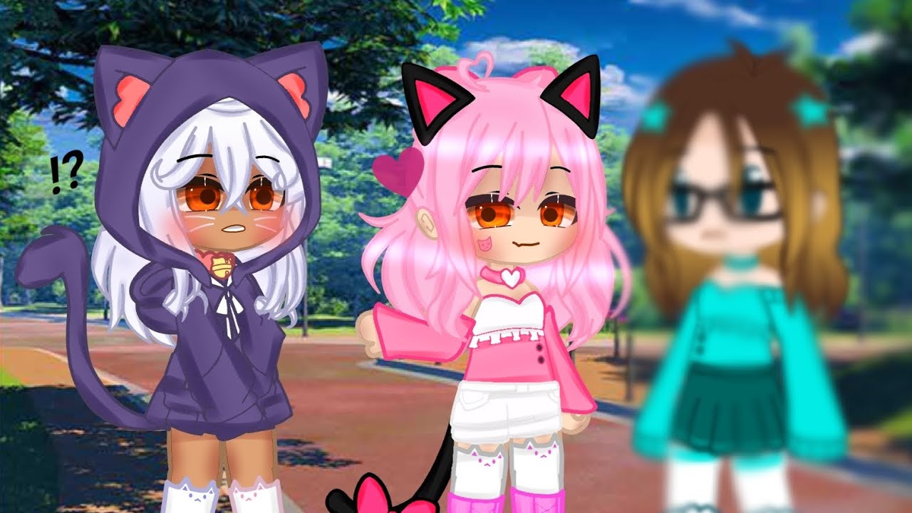 Only Your Soulmate Can See You...//Aphmau Gacha Meme//💜Kitty x Kc💗 ...