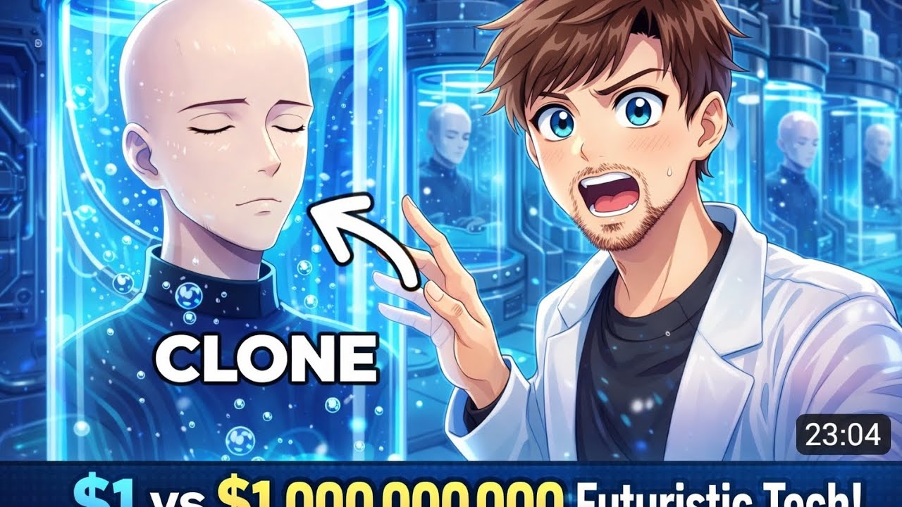 1 vs $1,000,000,000 Clone Machine?! 🤯 Anime Futuristic Tech Battle ...