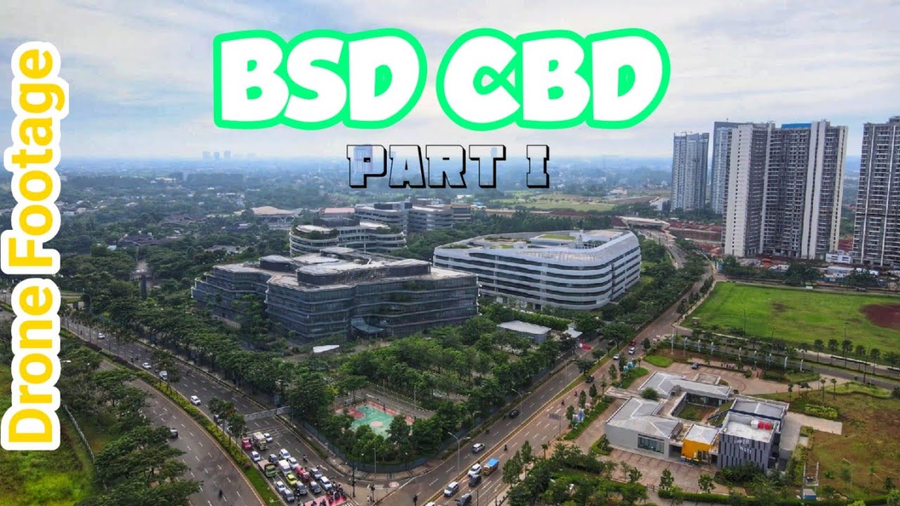 BSD City Drone Footage Part 1 - YouTube