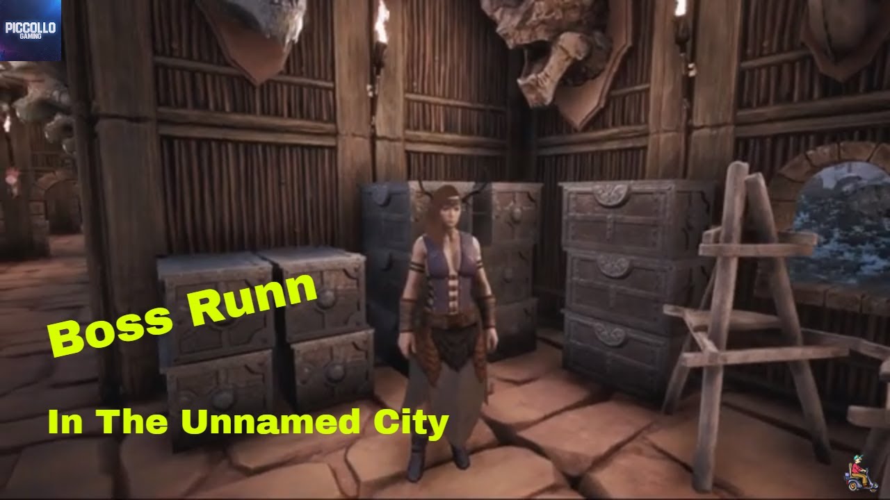 Conan Exiles Boss run Unnamed city - YouTube