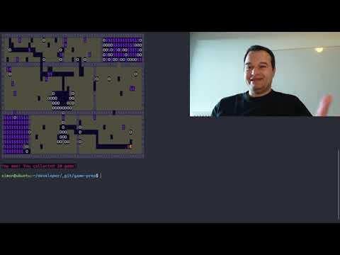 Linux Terminal Game from Scratch I - Termios, ANSI Escape Codes - YouTube