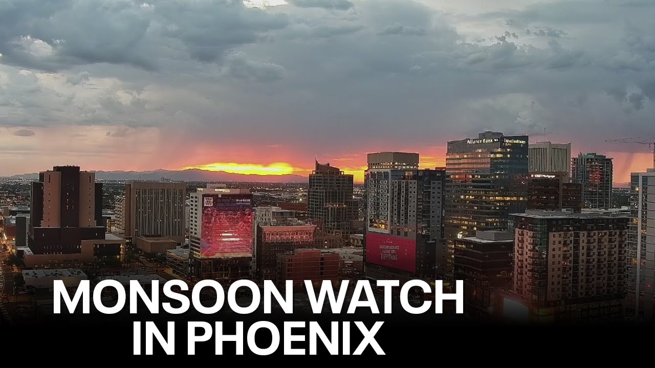 Monsoon watch in Phoenix - YouTube