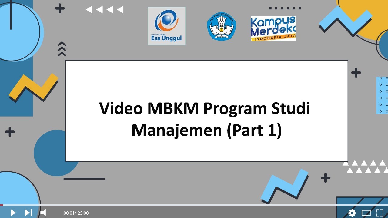 Video MBKM Program Studi Manajemen (Part 1) - YouTube