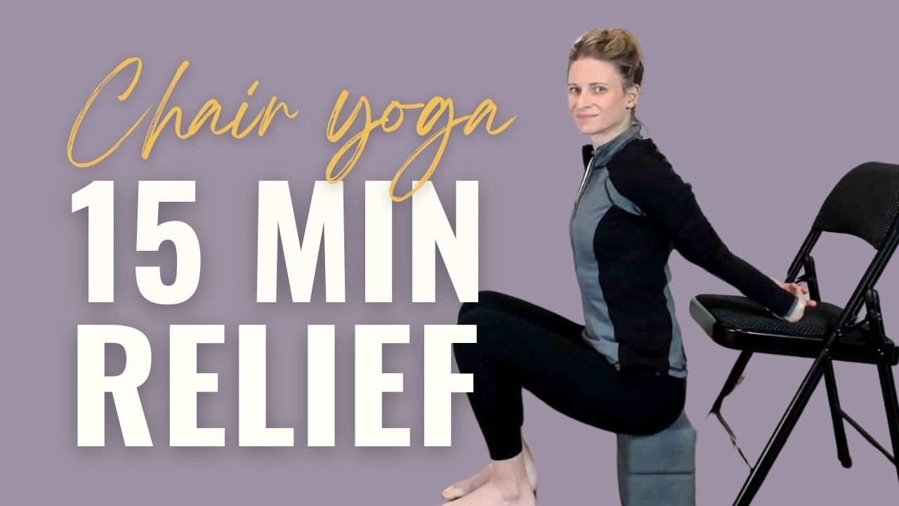 Chair Yoga for Nervous System Reset | Neck + Shoulders - YouTube
