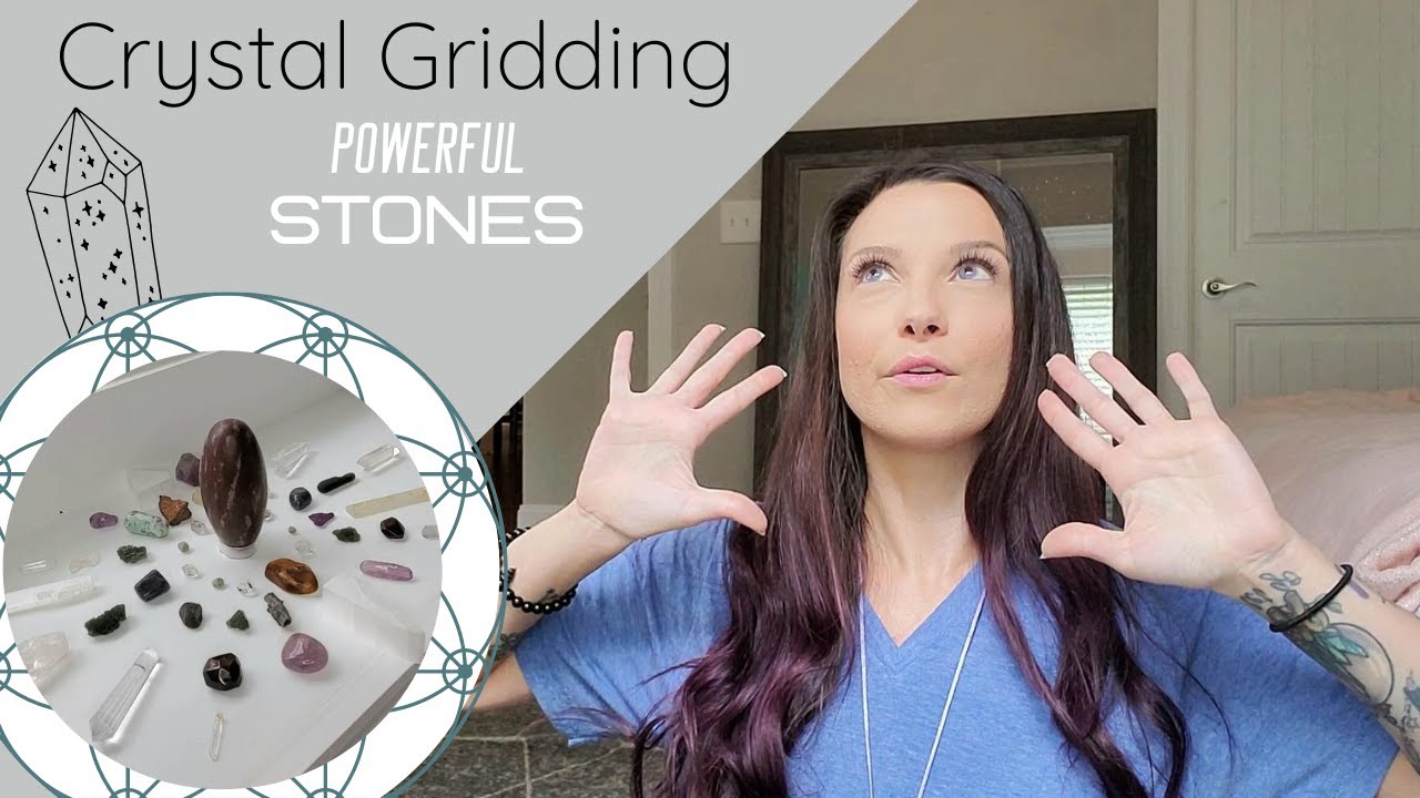 CRYSTAL GRIDDING- POWERFUL STONES - YouTube
