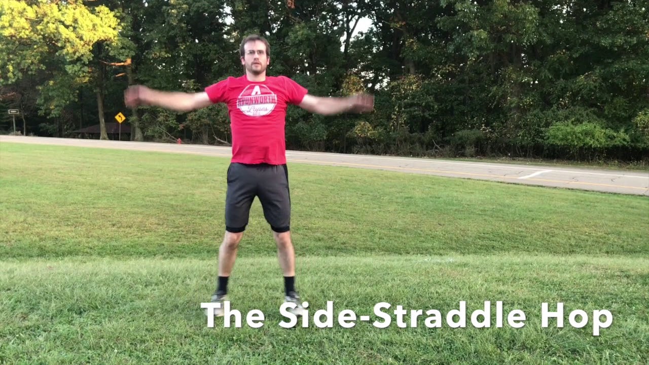 The Side Straddle Hop Exercise - YouTube