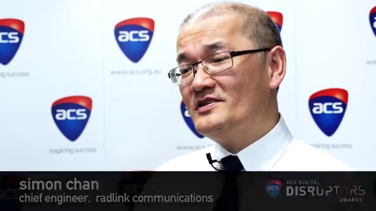 ACS Digital Disruptors Awards 2015 Simon Chan National ICT Professional ...