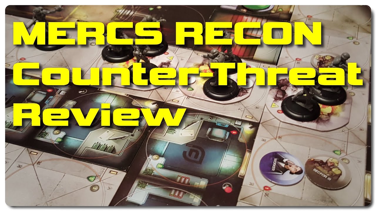 MERCS: Recon Counter - Threat Review | Megacon Games| Snap2Cover - YouTube