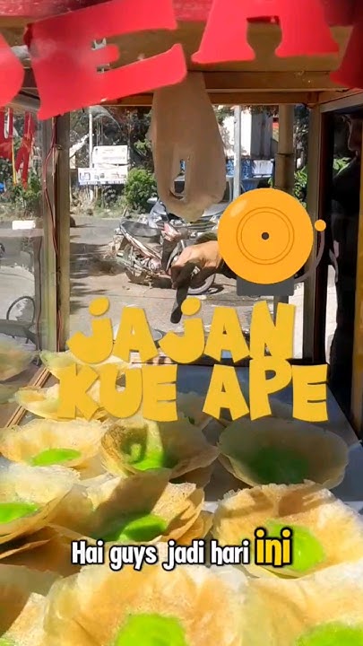 JAJAN KUE APE #shorts #kueape #jajanan #kuebasah #enak #jajananviral #videoviral #shortvideos ...