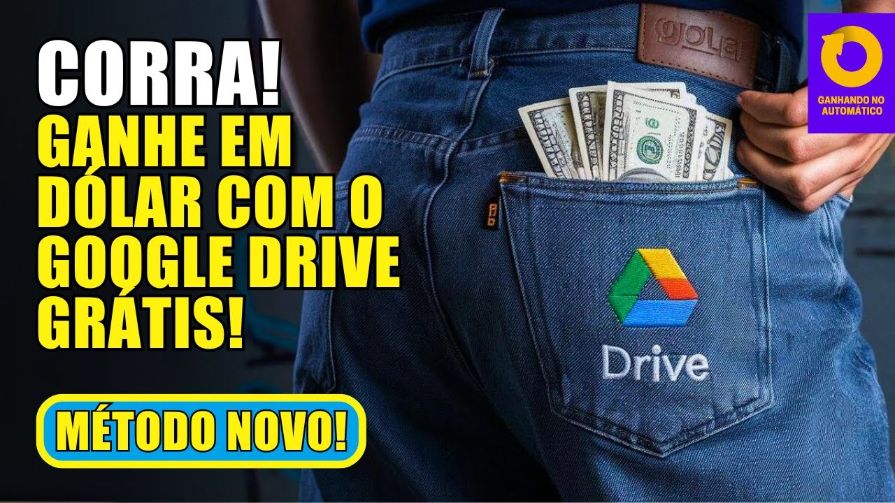 Como ganhar online em dólar com o Google Drive de graça. - YouTube