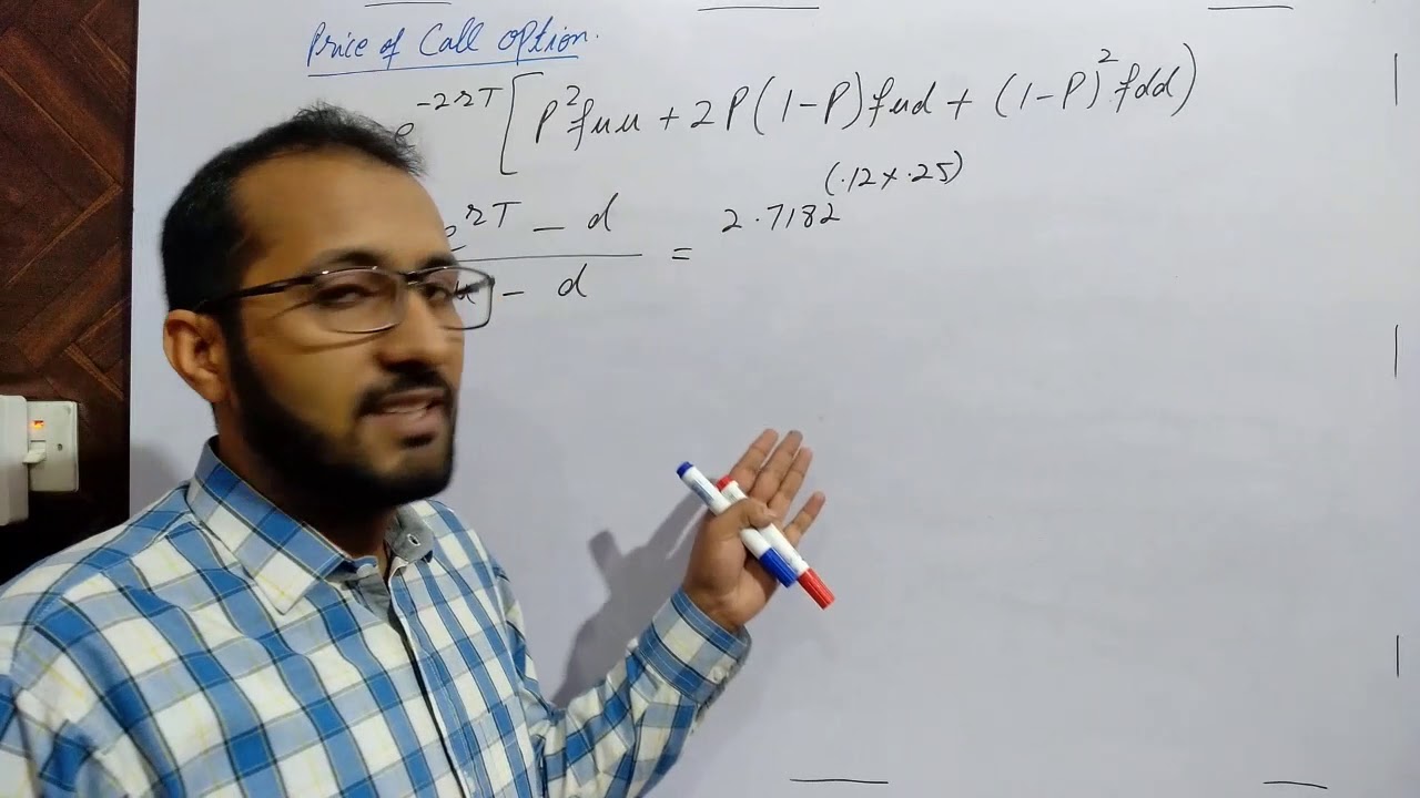 Options Valuation with two step Binomial Model - YouTube