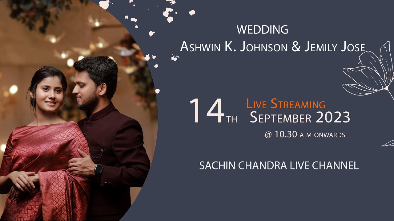 Wedding || Ashwin K. Johnson & Jemily Jose - YouTube
