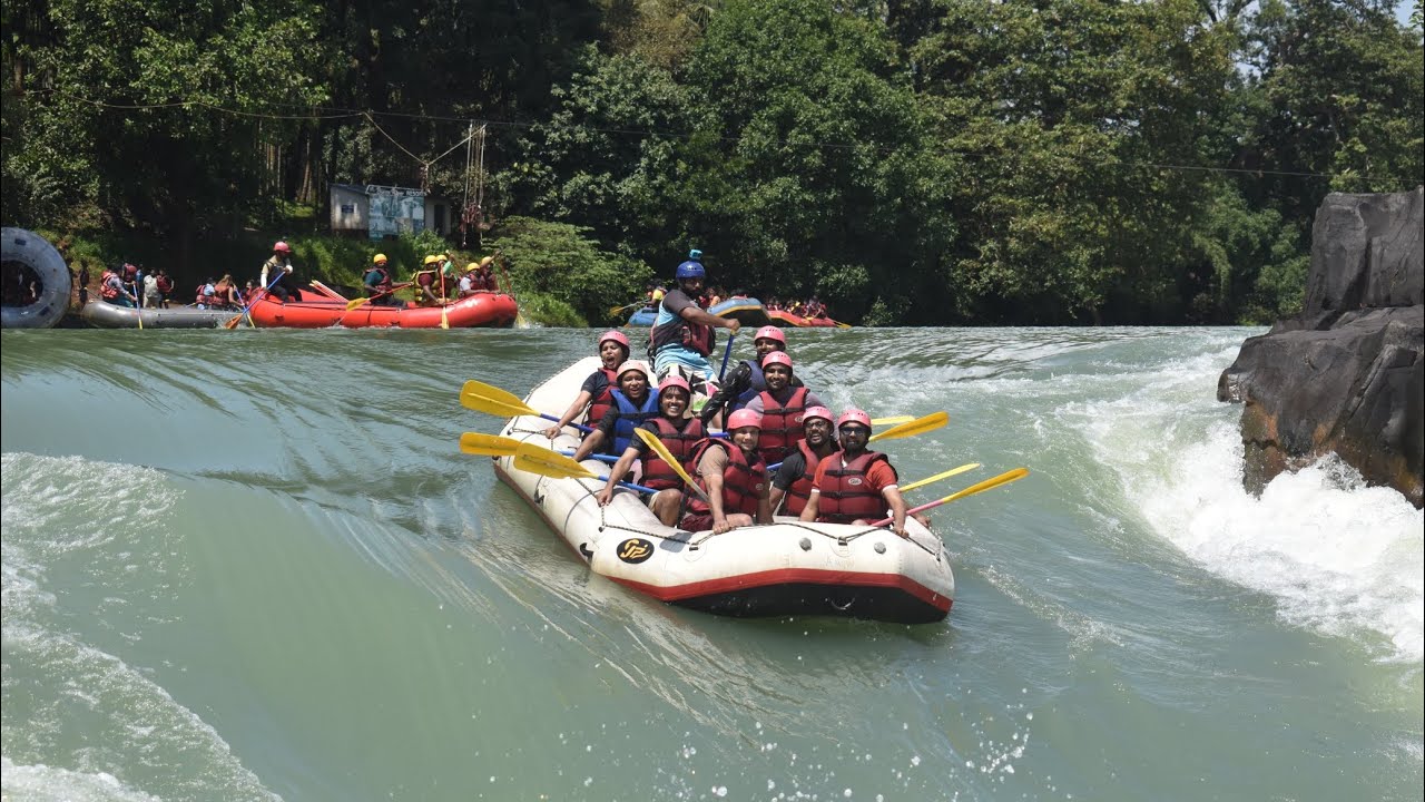 Dive into the excitement of rapid rafting. Feels the white-water rush ...
