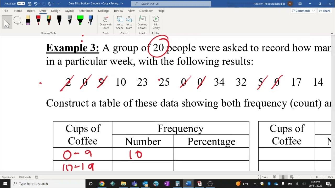 Lesson 4 Part 1 Displaying and describing numerical data - YouTube