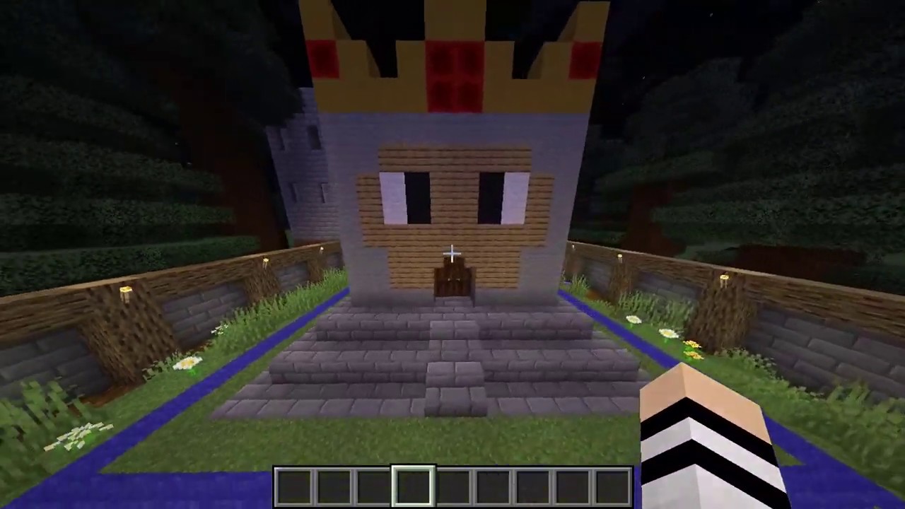 How to make a water sheep house! Simple tutorial on Minecraft! - YouTube