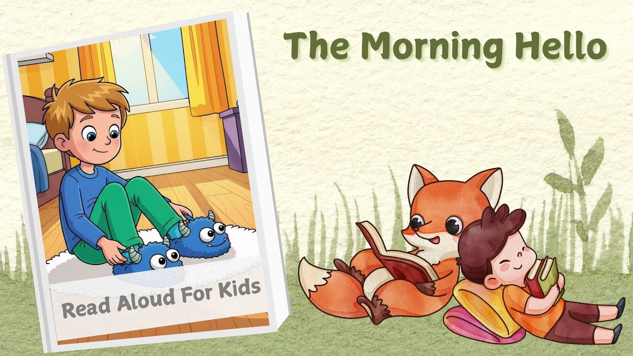 The Morning Hello - Rhyming Story. Gentle Wake Up Routine Story ☀️ ...