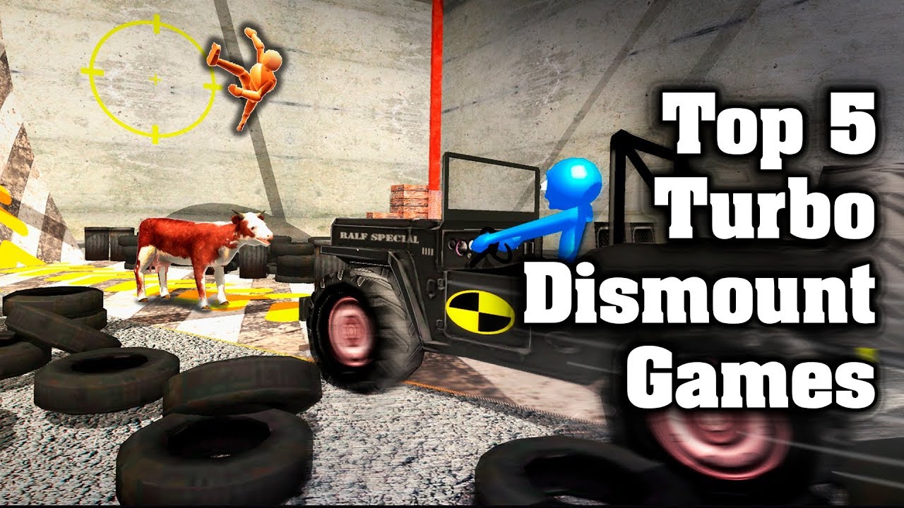 Top 5 Turbo Dismount Games Gameplay Video Android/iOS - YouTube