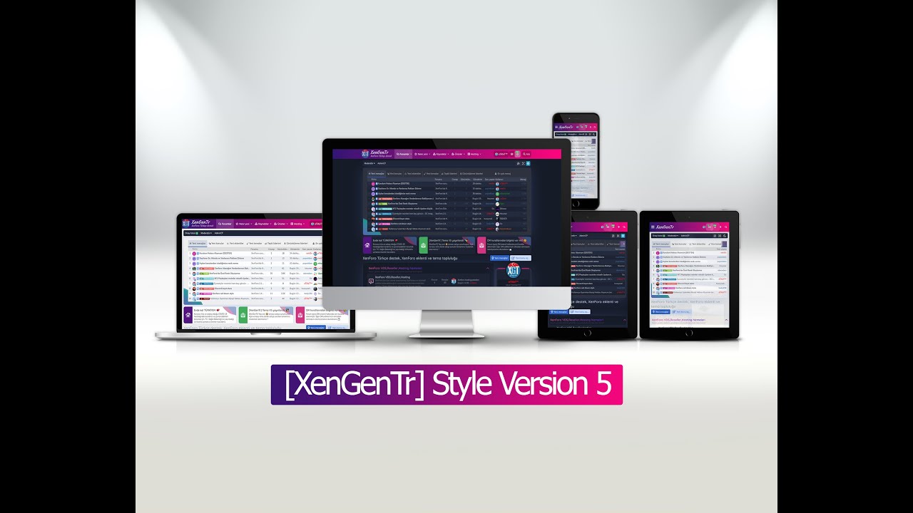 XenForo 2 [XenGenTr] Style V5 Yayınlandı - YouTube