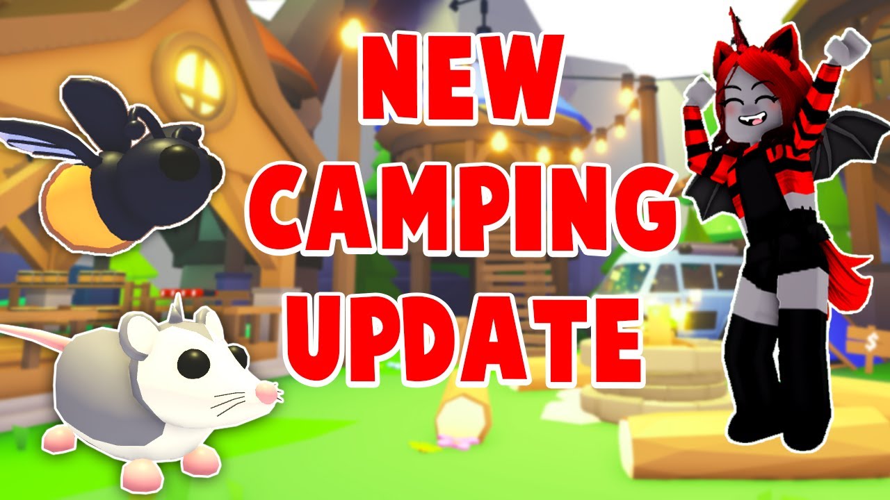 NEW CAMPING⛺ UPDATE + NEW PETS🐀 in Adopt Me! | Roblox - YouTube