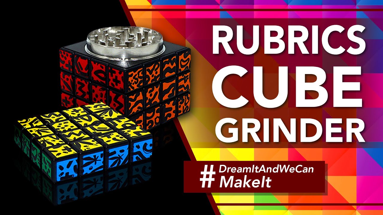 RUBRICS CUBE GRINDER - YouTube