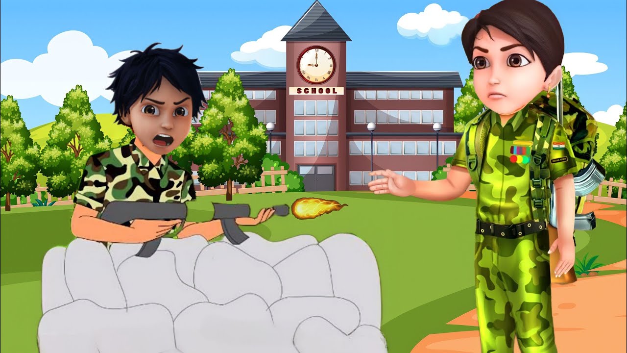 Shiva | शिवा | Shiva Cartoon New Episode 2022 | Fauji Shiva Kya Kiya ...