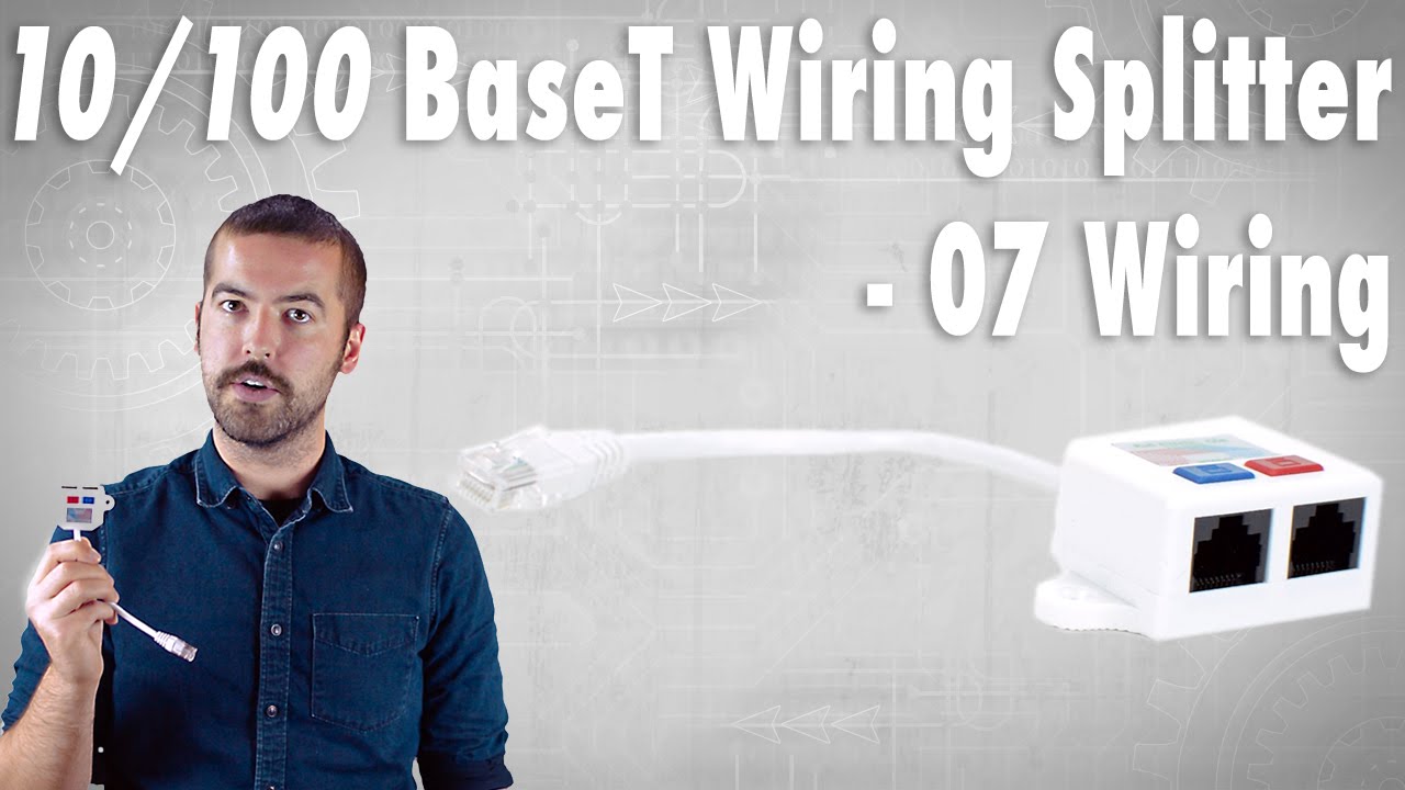 10/100 BaseT Wiring Splitter (07 Wiring) - How Does It Work? - YouTube