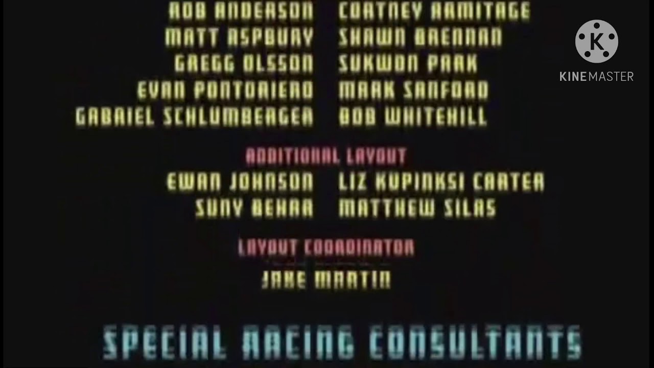 Cars Credits FXX Version - YouTube