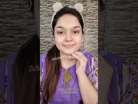 ❤️ Perfect skincare with skin Friendly Ingredients! 😘 Arwa Skin Care #shorts