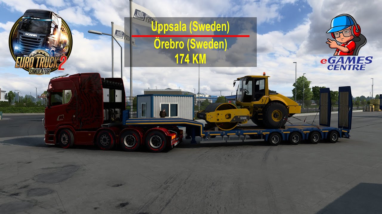 ETS2 l Drekkar Trans (Sweden to Sweden) | 174 KM | Euro Truck Simulator ...