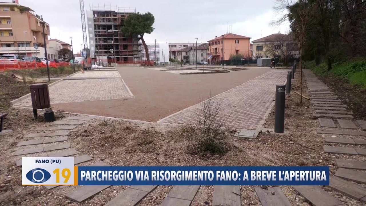 Parcheggio via Risorgimento Fano: a breve l'apertura - YouTube