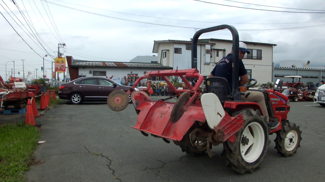 ヤンマー トラクター Ke-60 動作確認映像 - YouTube