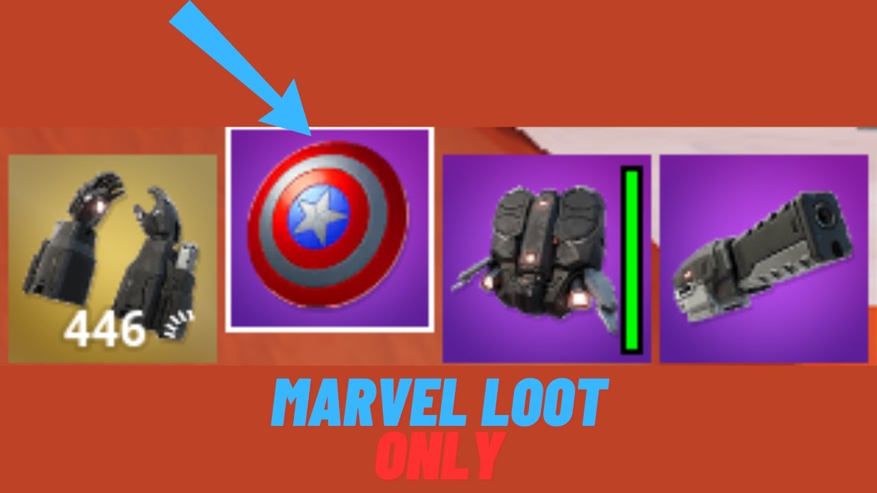Doing The MARVEL Weapons Only Challenge In Fortnite Chapter 5 Season 4 ...