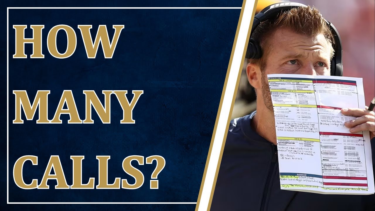 Breaking Down My Play Call Sheet: How Many Plays I Gameplan and Why ...