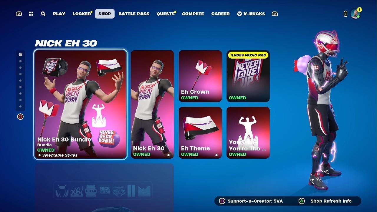 Nick ah 30 skin show - YouTube