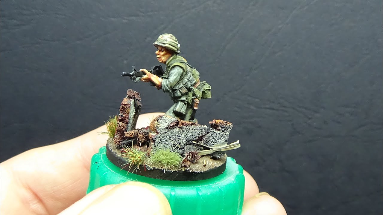Empress Miniatures Painted 28mm USMC Vietnam War - YouTube