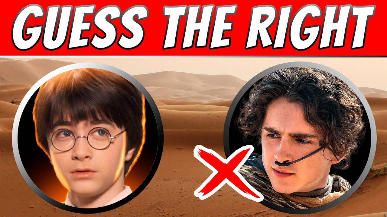 Guess the Character | Harry Potter Dune Edition ⚡ - YouTube