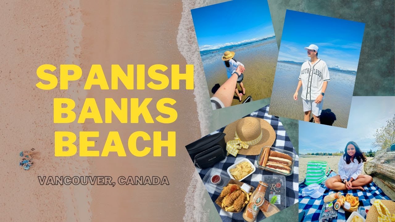 Spanish Banks Beach, Vancouver, BC, Canada || ලස්සනම ලස්සන Vancouver ...