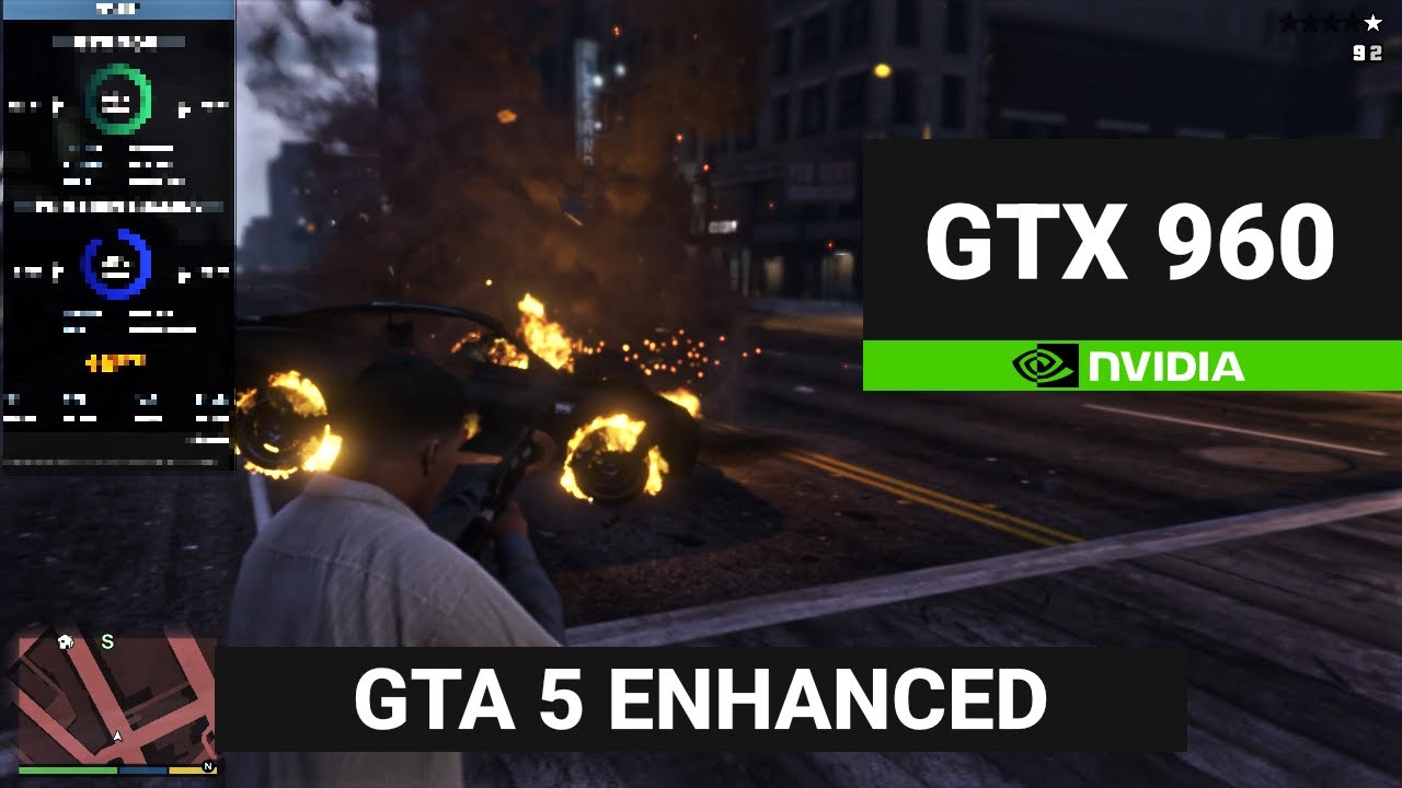GTA 5 ENHANCED on GTX 960 + PENTIUM GOLD G6405 - YouTube