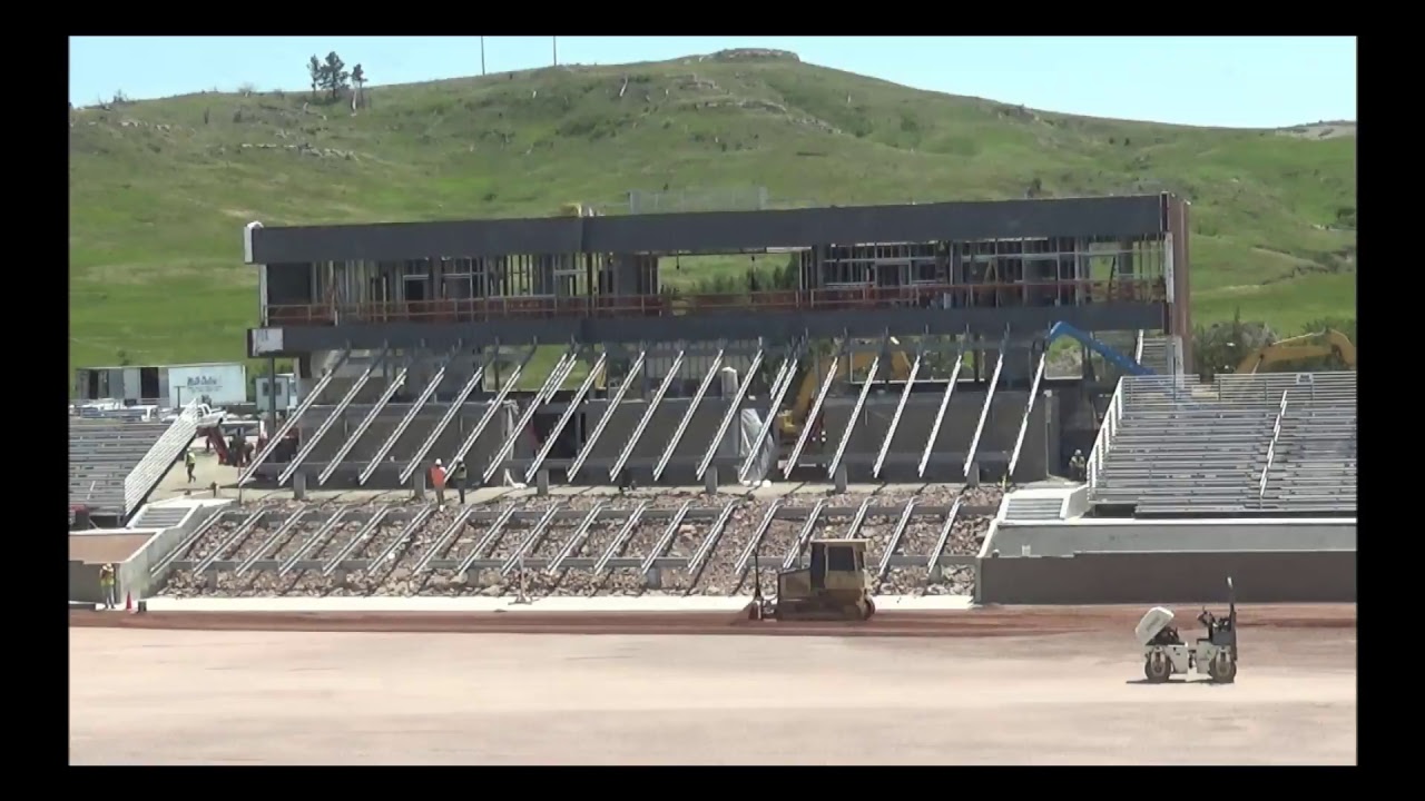 Elliott Field at Don Beebe Stadium Construction - YouTube