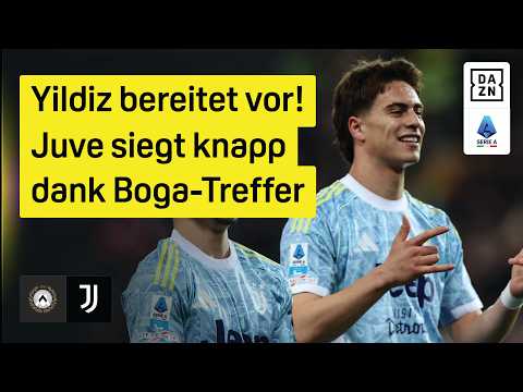 Yildiz glänzt weiter! Udinese - Juventus | 29. Spieltag | Serie A | DAZN Highlights