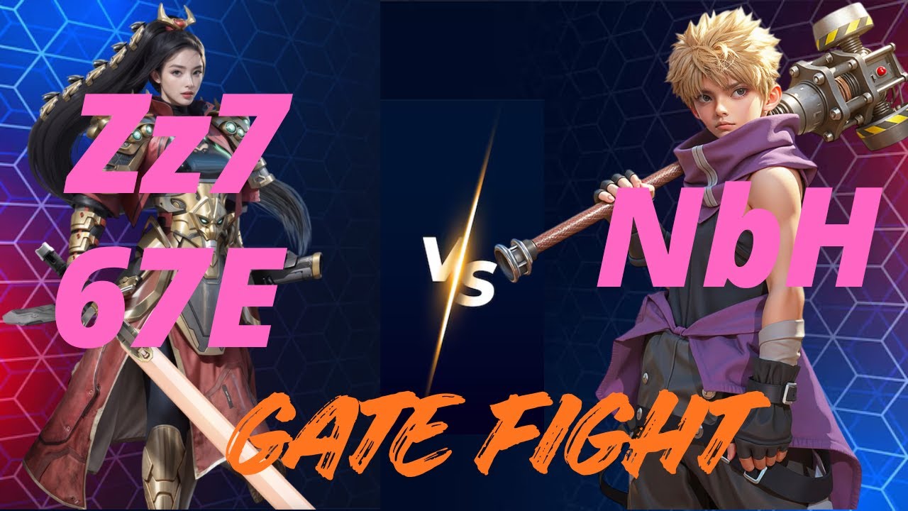 Zz7 & 67E V/S NbH | GATE FIGHT. Is Tw6 Town in Danger?🥲 - YouTube